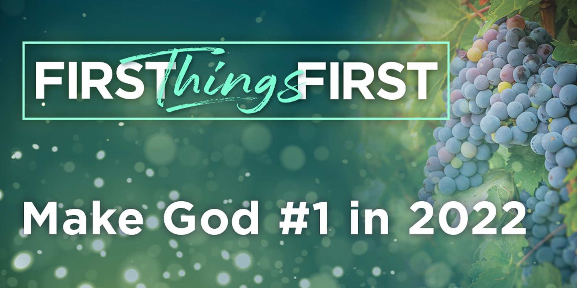 First Things First! | RodParsley.com